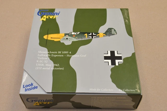 DIECAST AIRCRAFT, GEMINI Aces 1/72 Bf-10F-4 'Hermann Graf', GALFT3005 $130.00 - PicClick AU