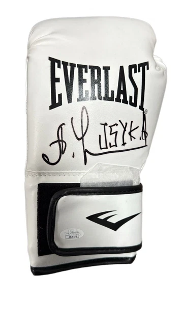 OLEKSANDR USYK SIGNED Everlast Boxing Glove Genuine Signature AK29275 ...