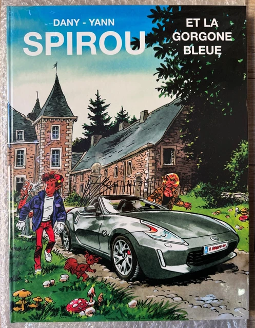 DÉDICACE BD DANY TL SPIROU GORGONE BLEUE N°118/120 N/S RARE ED GRAFF ...