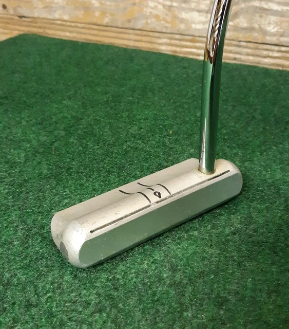 RARE TEARDROP MILLED Flat Face Putter 34" Long Steel Shaft Right Handed ...