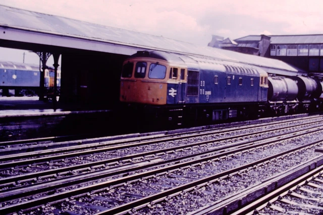 1987 BRITISH RAIL BR Diesel Loco 33053 Railway Slide Ref 2703 £3.19 ...