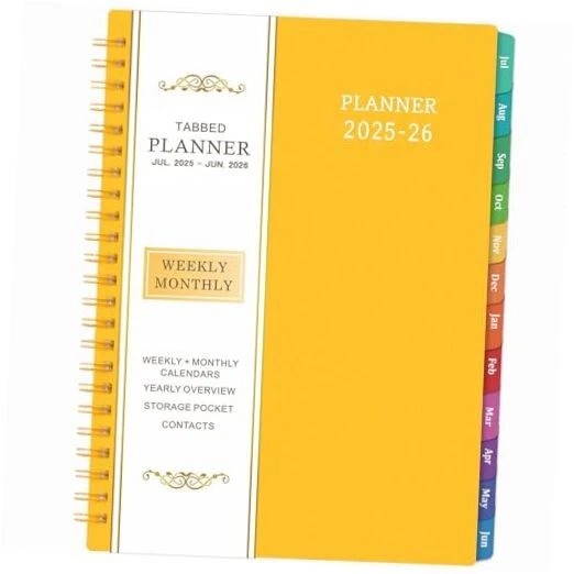 2025-2026 PLANNER - July 2025 - June 2026, Planner 2025-2026 Daily ...