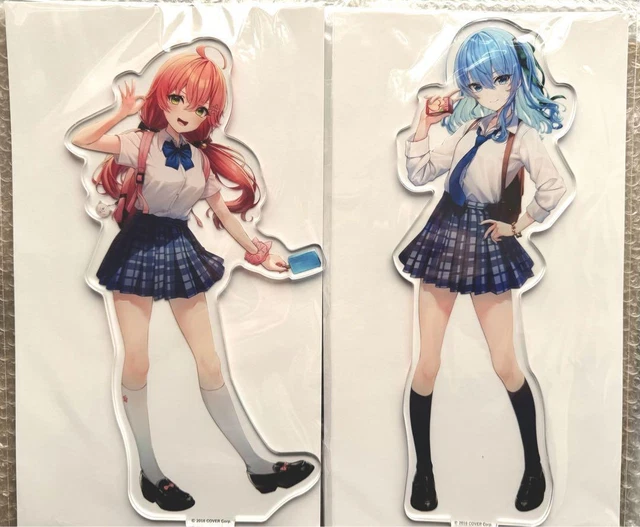 HOLOLIVE MICOMET BIG Acrylic Stand Suisei Miko Japan Limited EUR 134,30 ...