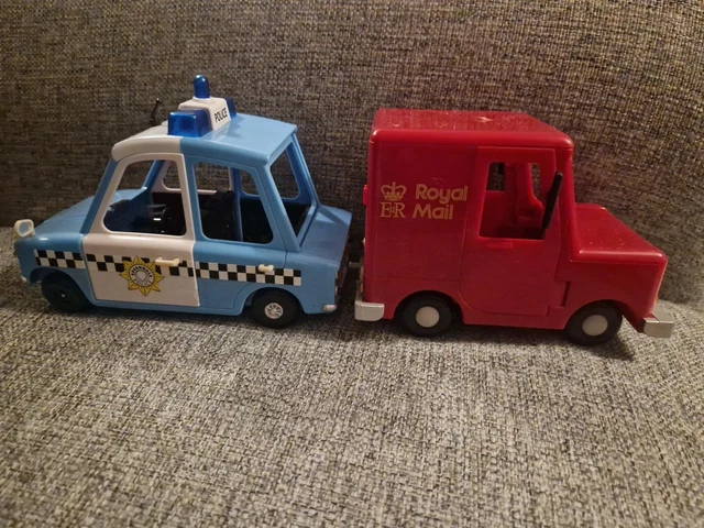 POSTMAN PAT VAN Police Car Bundle Friction Vehicles Push Along £11.00 ...