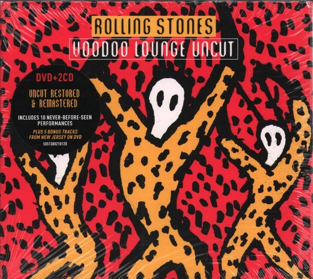 ROLLING STONES VOODOO Lounge Uncut CD set Europe Eagle Vision 2018 2CD ...