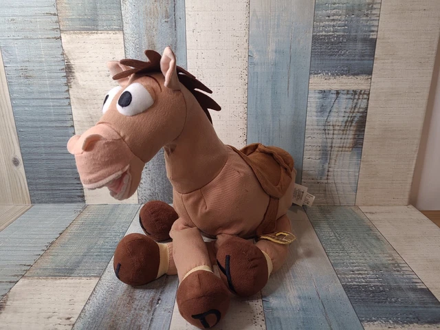 DISNEY STORE STAMPED Bullseye Plush Soft Toy Story 17" Andy On Feet £9. ...