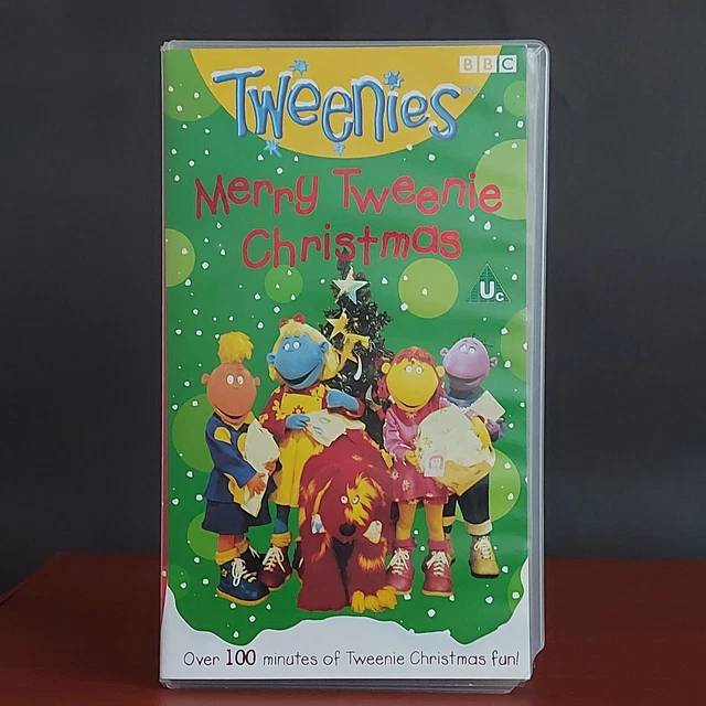 TWEENIES BBC VHS VIDEO MERRY TWEENIE CHRISTMAS RARE kids TV Show 2000 ...