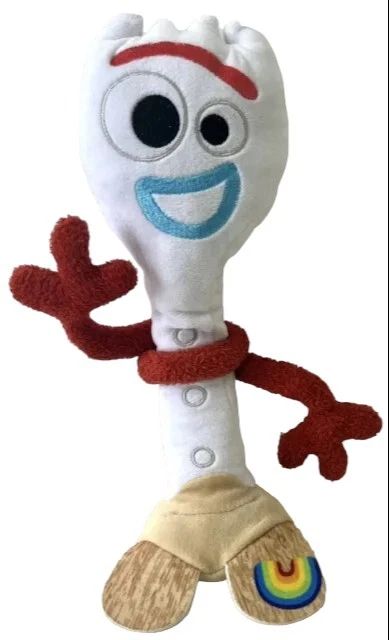 DISNEY PIXAR TOY Story 4 Forky/Forkie Spork Plush Posh Paws £9.41 ...