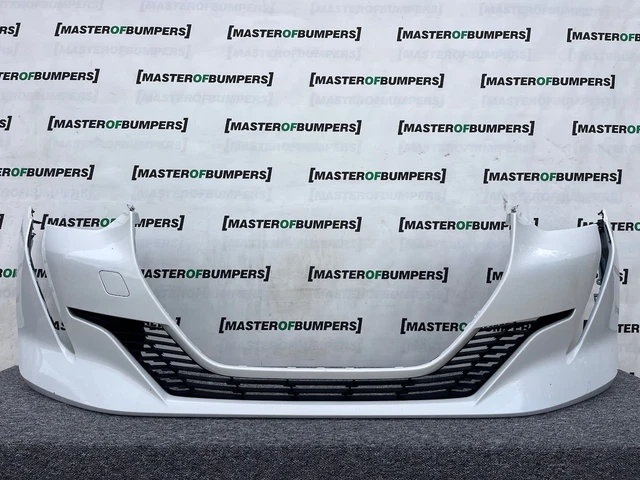 PEUGEOT 208 ACTIVE Premium Mk2 2020-2023 Front Bumper White Genuine [C421] £279.00 - PicClick UK
