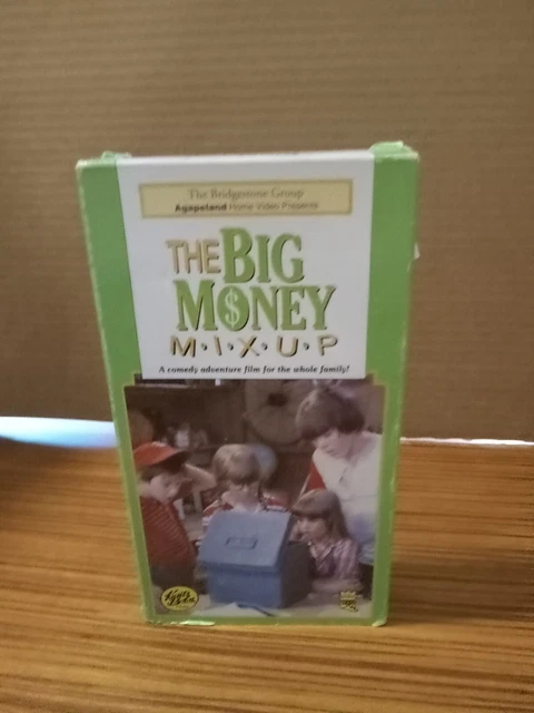 THE BIG MONEY Mix Up Kids RARE VHS Dove Comedy Kuntz Bros Inc AGAPELAND ...