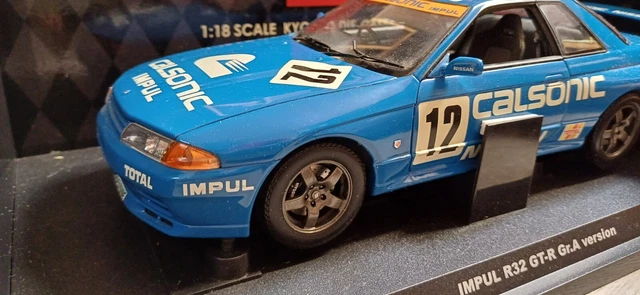 NISSAN SKYLINE GT-R Impul R32 GT-R Calsonic Kyosho 1/18 EUR 90,00 - PicClick FR