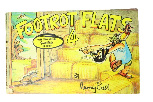 VINTAGE 1982 FOOTROT Flats 4, Murray Ball Soft Cover Australian Comic ...