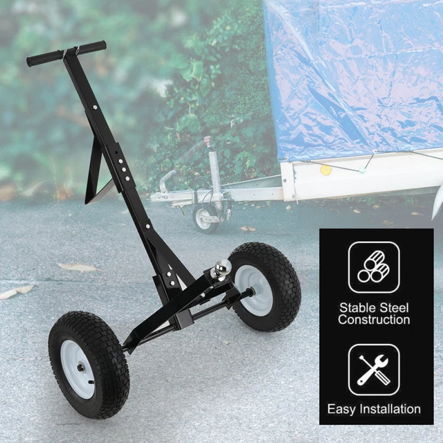 600LB METAL TRAILER Dolly Hand Dolly Mover Heavy Duty For Boat, Jet Ski ...