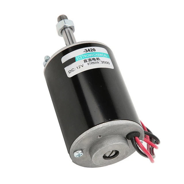 DC MOTOR PERMANENT Magnet CW CCW Mini Brushed Electric Motor 30W 12V ...