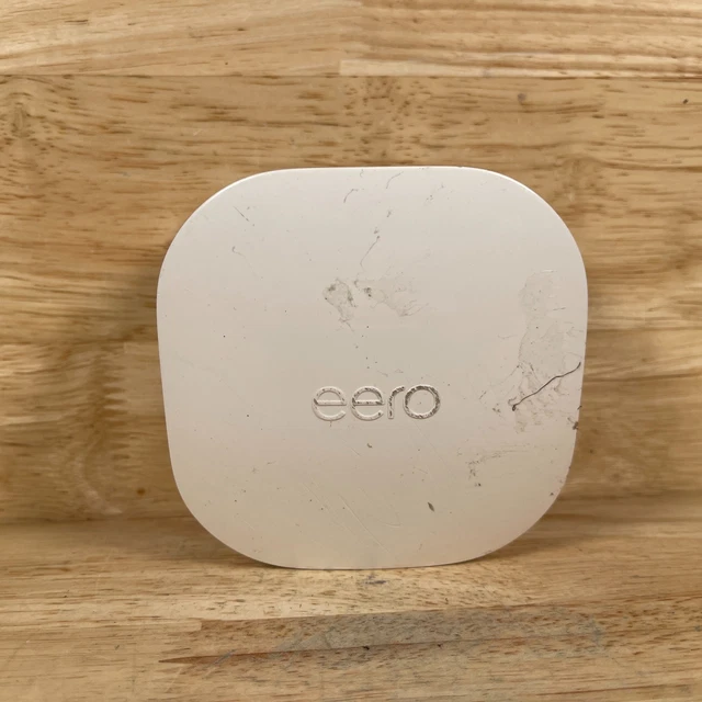 AMAZON EERO 6 NO10001 White Dual-Band Mesh Wi-Fi Router with Built-In ...