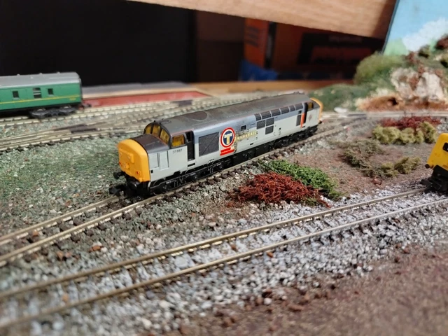 N GAUGE FARISH class 37 37887 Petroleum sector Transrail livery £49.04 ...