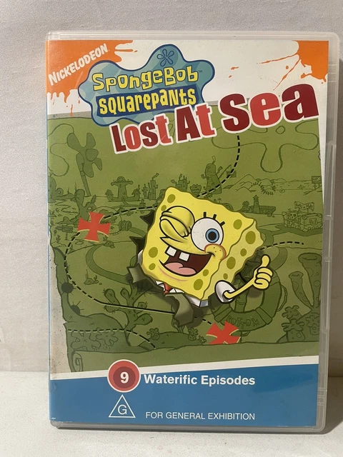 SPONGEBOB SQUAREPANTS LOST At Sea - DVD - PAL - Region 4 2003 Vintage ...