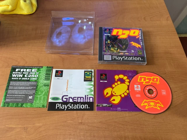 N2O PLAYSTATION 1 PS1 Game - RARE Black Label CIB Complete - PAL EUR £ ...