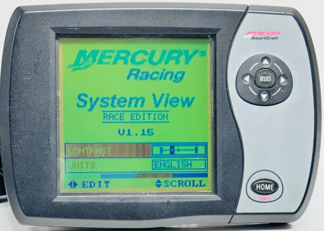 SMARTCRAFT CUMMINS MERCURY System View Engine Display SC5000 $1,395.19 ...
