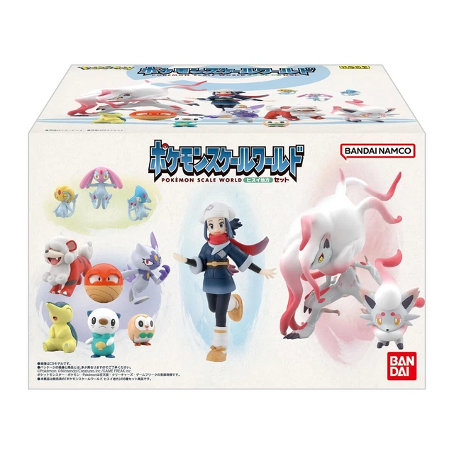 POKÉMON SCALE WORLD Hisui Region Set BOX 2025 Pokémon Legends: Arceus ...