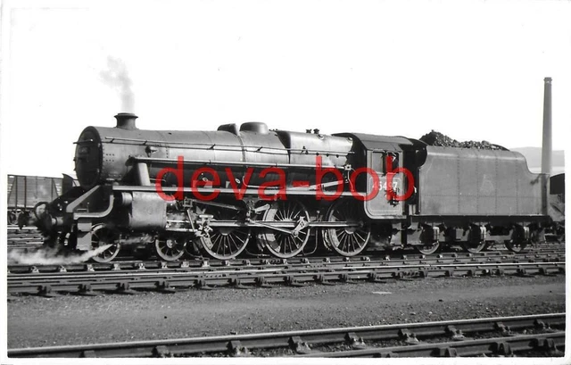 RAILWAY PHOTO LMS Black 5 45497 Perth 1954 Stanier 4-6-0 Loco £1.35 ...