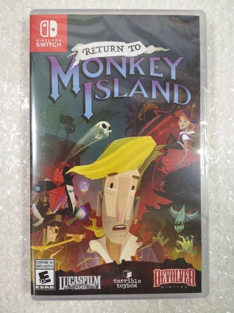 RETURN TO MONKEY Island Switch Usa New (En/Fr/De/Es/It/Pt) (Limited Run ...