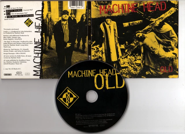 MACHINE HEAD &OLD& (CD 4 Titres Digipack) 1995 EUR 7,95 - PicClick FR