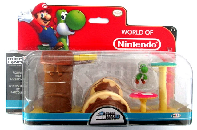 SUPER MARIO MICRO Figurine Nintendo Playset Yoshi PVC Figurine Jakks ...