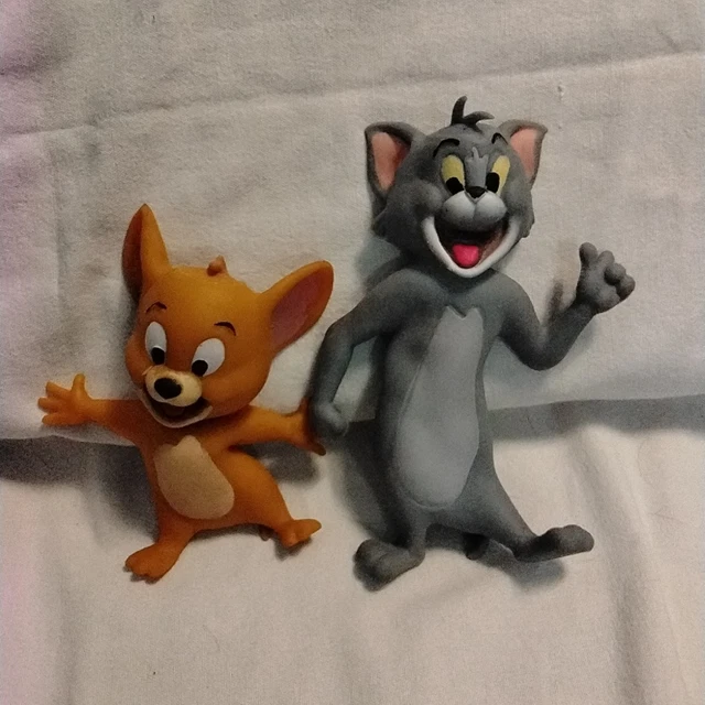 SQUISH AND SQUEEZE Stretchy Tom & Jerry Figures (S659 £10.79 - PicClick UK