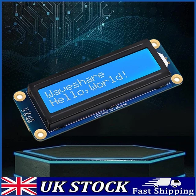 3.3V/5V LCD SCREEN Board Display Module 16x2 Characters for Arduino ...