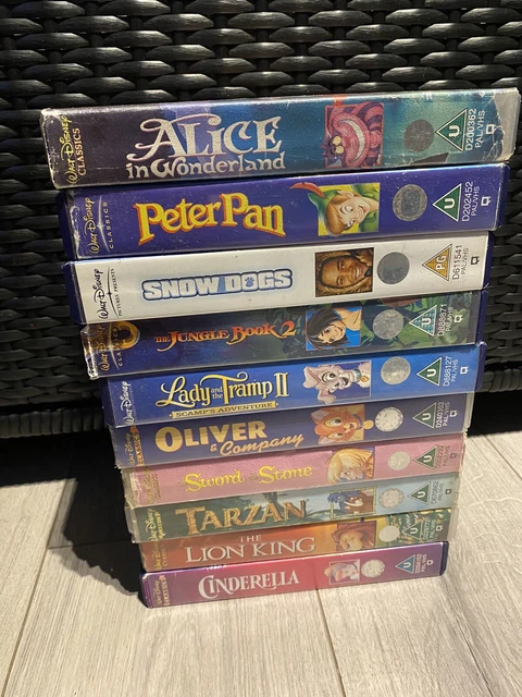 BUNDLE DISNEY CLASSICS VHS Videos 10x Children’s Kids £9.99 - PicClick UK BUNDLE DISNEY CLASSICS VHS Videos 10x Children’s Kids £9.99 - PicClick UK