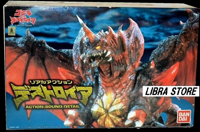 RARE GODZILLA VÉRITABLE Action Destroyah Électromécanique Figurine ...
