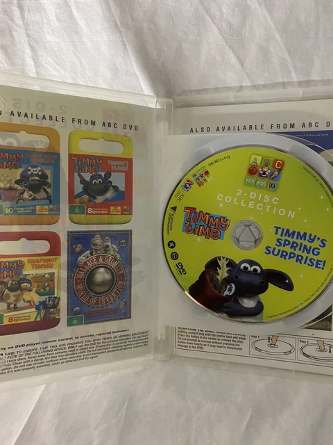 TIMMY TIME 2-DISC Collection. DVD Region 4 ABC Kids Timmy The Train ...