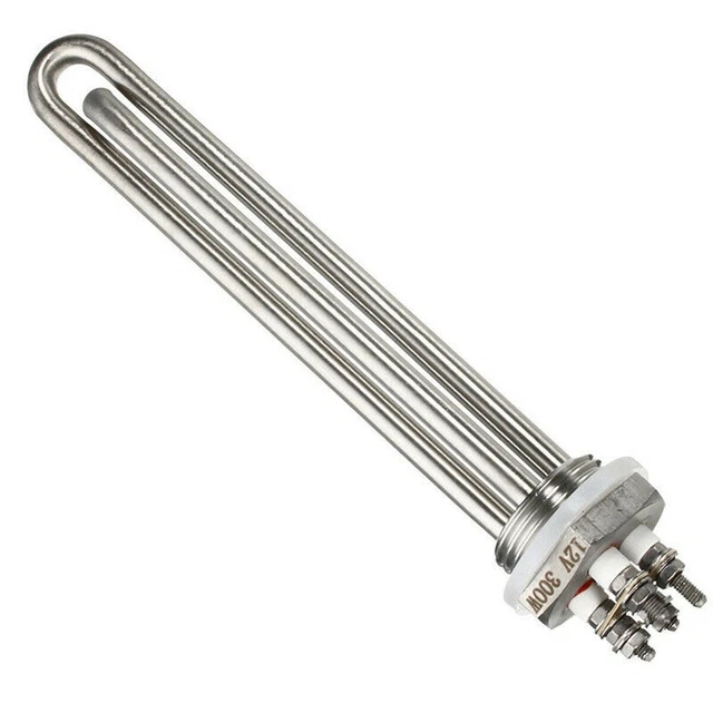 1/2X 300W 12V Suspension Immersion Water Submersible Heater Tube ...
