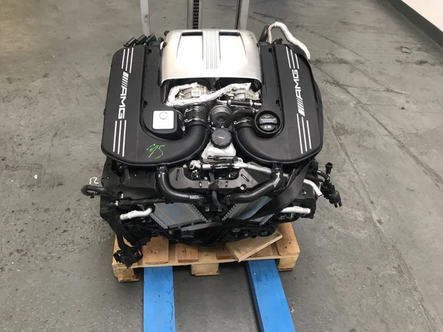 MERCEDES BENZ W205 C63 AMG Engine 177.980 476 HP 350KW 177980 Complete ...