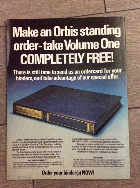 THE UNEXPLAINED MAGAZINE Issue 25 Orbis 1980 £5.39 - PicClick UK