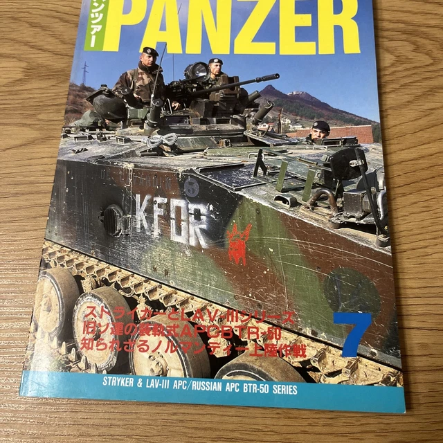 PANZER JAPAN VINTAGE Tank N°386 Stryker & Lav-Iii Apc/Vtt Russe Série ...
