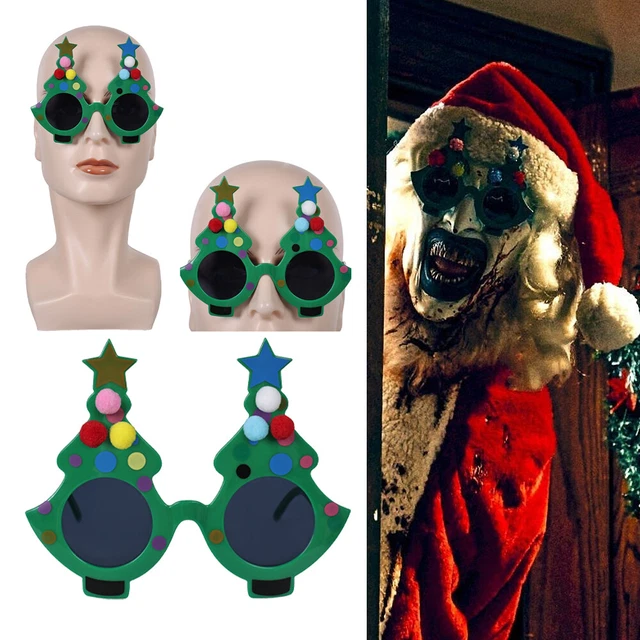 TERRIFIER 3 (2024) Art The Clown Christmas Tree Glasses Sunglasses ...