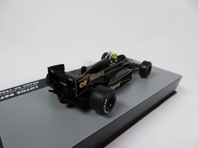 FORMULE 1 LOTUS 98T Ayrton Senna Brazil GP 1986 - 1/43 Voiture F1 711 ...