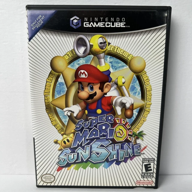 SUPER MARIO SUNSHINE (Nintendo GameCube, 2002) Complete CIB - TESTED ...