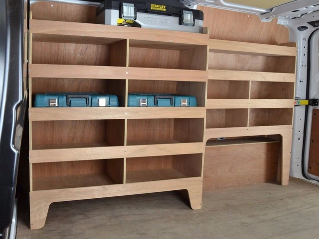 FORD TRANSIT CUSTOM 2013 to 2023 VAN Racking Shelving TOOL STORAGE ...