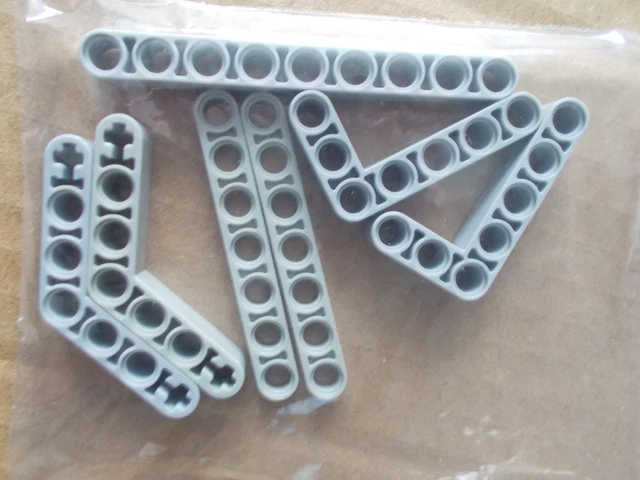 LEGO TECHNIC BEAMS Angular Beams Lifting Arms L Grey Mxd 32278 32524 ...