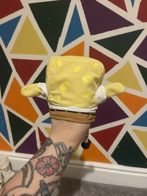 RARE SPONGEBOB SQUAREPANTS Hand Puppet Soft Toy Nickelodeon £8.00 ...