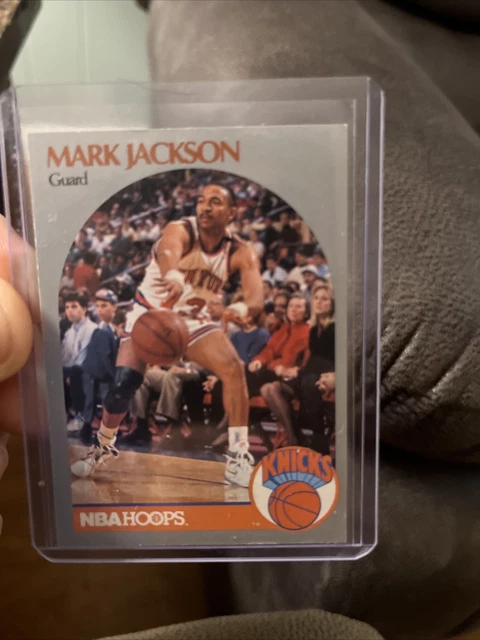 1990 CARTE INFÂME NBA Hoops Mark Jackson No.205 (Mendez Brothers) EUR 8 ...