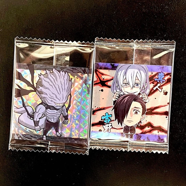 JUJUTSU KAISEN STICKER Wafers Vol.3 Mahito 2 Pieces Set Sr Bandai Japan ...