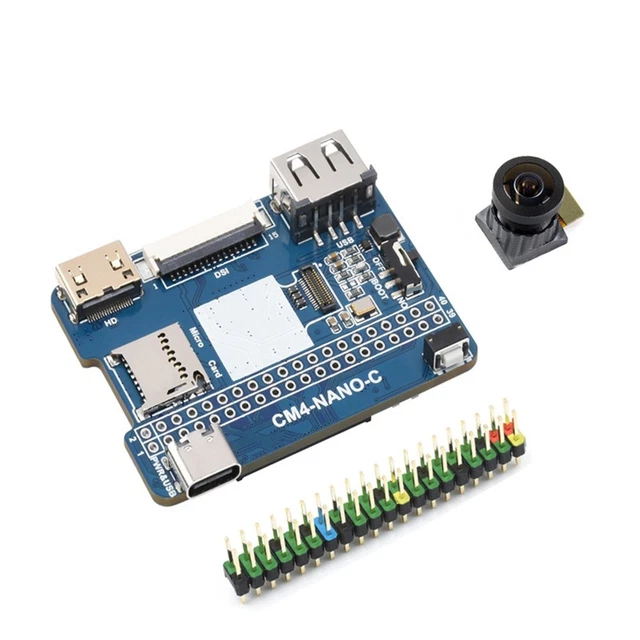FOR CM4 C Expansion Board 8MP 160°Cam 30fps 40PIN GPIO for Compute5066 ...