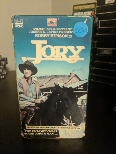 JORY (VHS) ROBBY BENSON 1973 Embassy 1st release Rare OOP *BUY 2 GET 1 ...