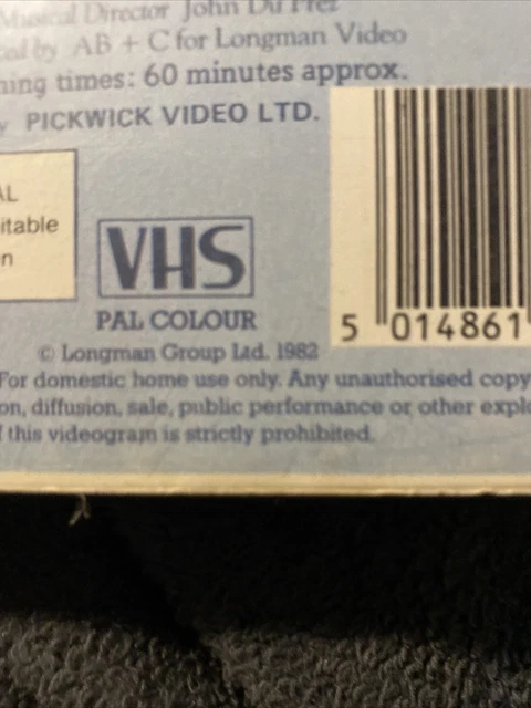 NURSERY RHYMES | 1982 VHS Longman Video Tape | Floella Benjamin £20.00 ...