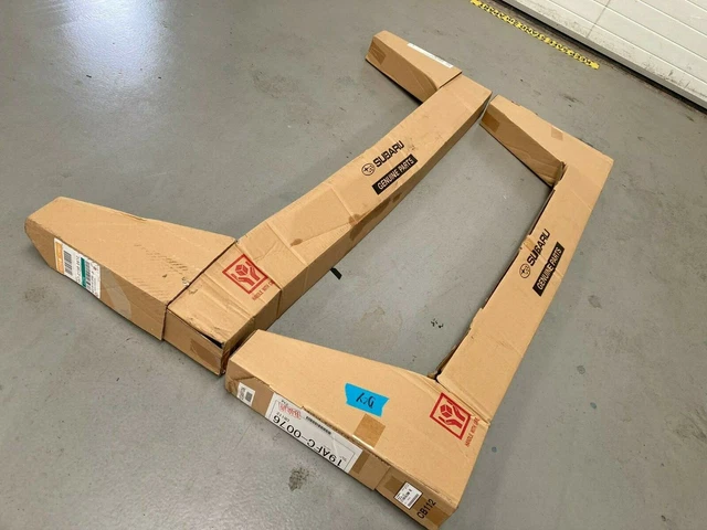 SUBARU IMPREZA GENUINE Front Lip Spoiler Splitter Gc8 Gf8 V5 V6 Wrx Sti ...