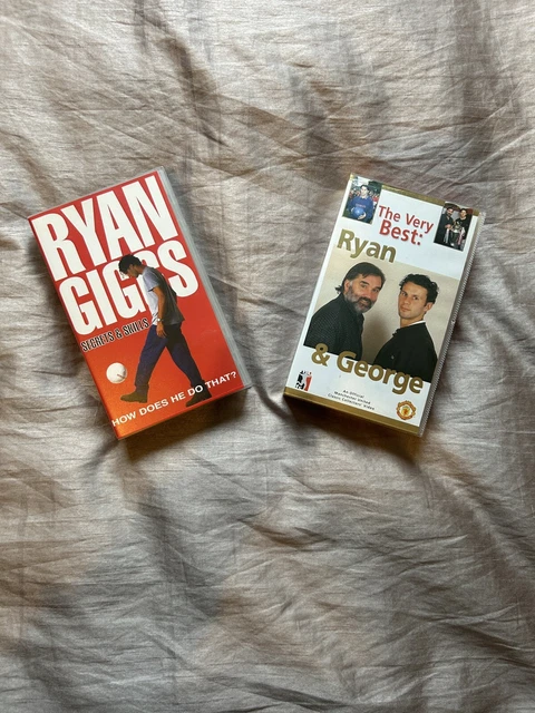 THE VERY BEST: Ryan And George (VHS, 1993) & Ryan Giggs: Secrets ...